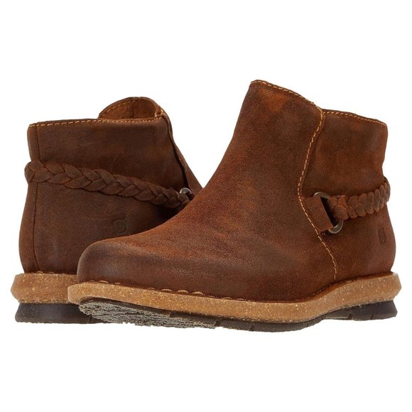 Born | Shoes | New Born Toya Brown Rust Distressed Suede 9 45 Br004506 ...